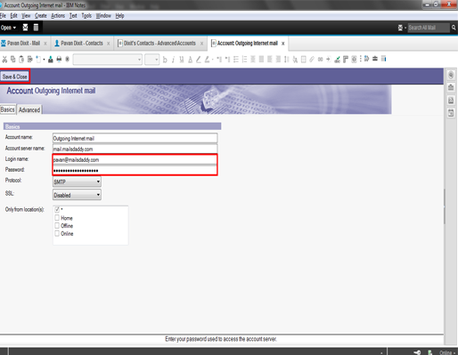 Download, install & configure IBM Lotus Notes Download, install & configure IBM Lotus Notes