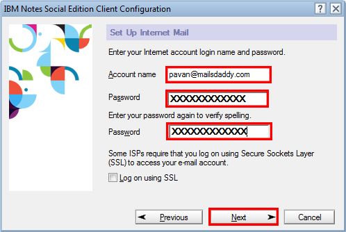 Download, install & configure IBM Lotus Notes