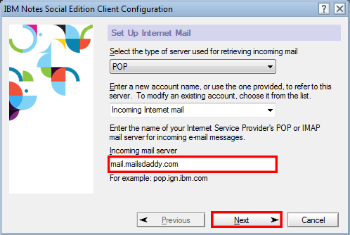 Download, install & configure IBM Lotus Notes