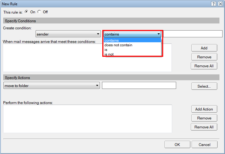 How to Create & Manage Mail Rule for IBM Lotus Notes 9