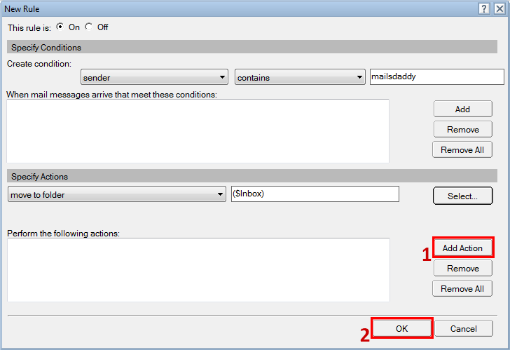How to Create & Manage Mail Rule for IBM Lotus Notes 9