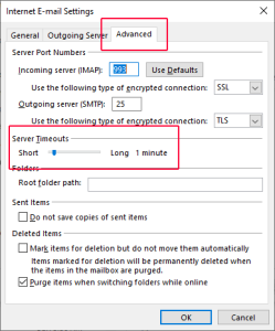 Fix Outlook Error code 0x8004210a –Response Time Out Error in POP