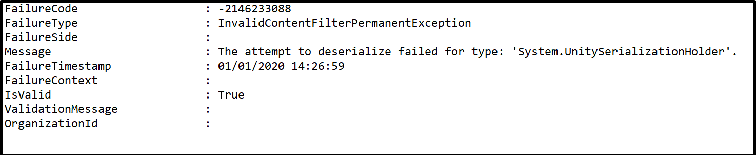 Fixed New-MailboxExportRequest Status Failed error