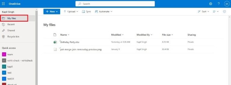 Move files from OneDrive to SharePoint – Step by Step