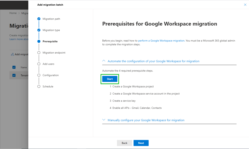 Guideline to Migrate from Google Workspace to Office 365