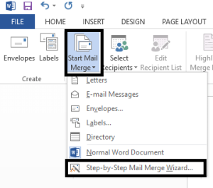 Step-by-Step: Mail Merging Emails via Word in Outlook