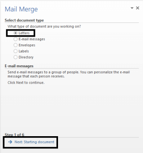 Step-by-Step: Mail Merging Emails via Word in Outlook
