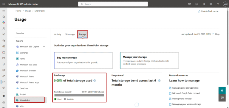 Managing SharePoint Storage – With or Without Admin Access