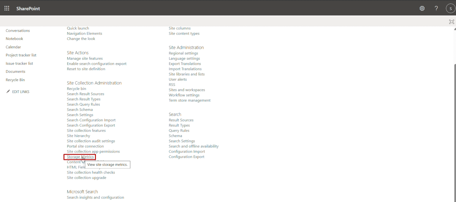 Managing SharePoint Storage – With or Without Admin Access