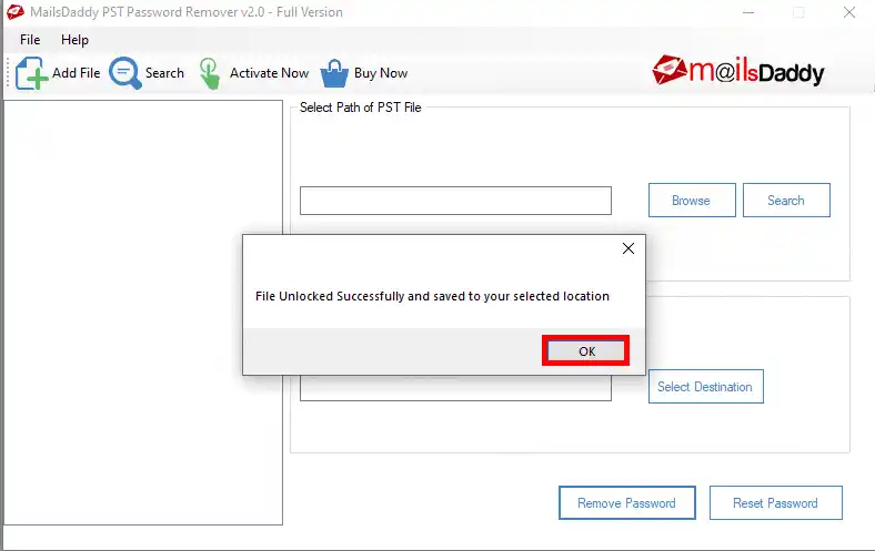 PST Password Recovery Tool to Remove & Reset Outlook Passwords